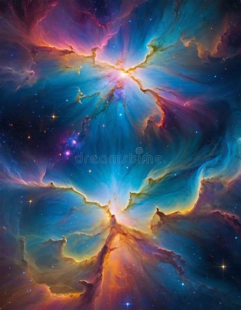 Abstract Cosmic Phenomenon Stock Illustration Illustration Of Ethereal 316498463