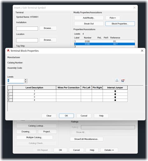 wire number for associated terminal blocks autodesk community