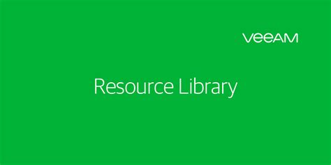 Veeam Resource Library