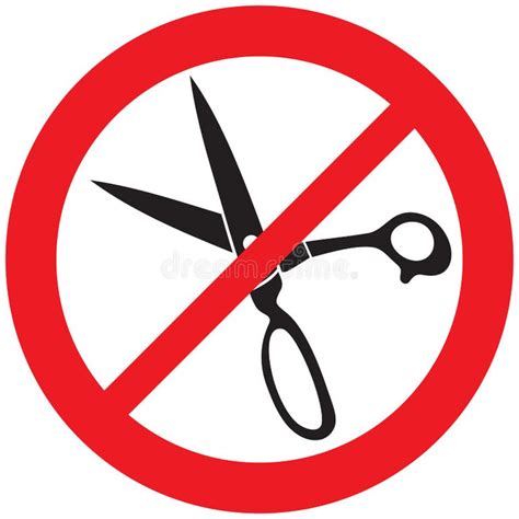 Warning Scissors Stock Illustrations 674 Warning Scissors Stock