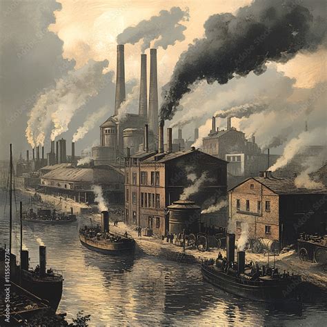 The Industrial Revolution Which Began In Britain Marked The
