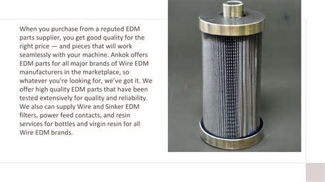 PPT - 5 Reasons To Choose Us As Your EDM Parts Suppliers PowerPoint Presentation - ID:12356156