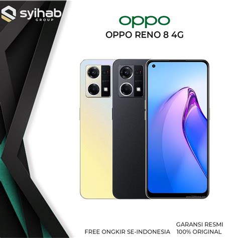 Jual Oppo Reno 8 4G 8 256GB Garansi 1 Tahun Shopee Indonesia