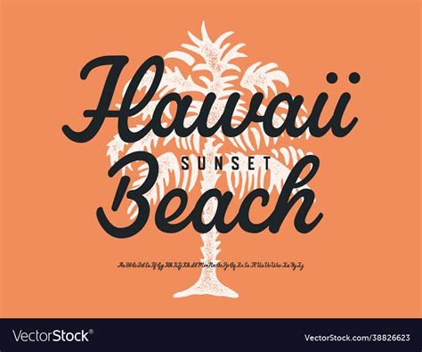 Original Monoline Script Font Royalty Free Vector Image