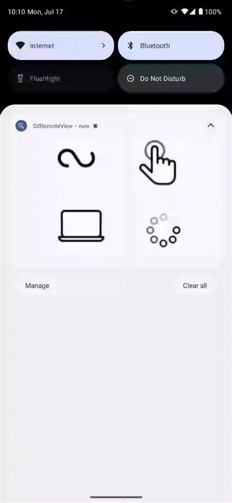 Github Rishab247remoteview A Simple Android Library Made On Top Of Remoteview To Show