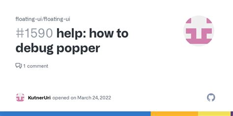 Help How To Debug Popper Issue Floating Ui Floating Ui GitHub