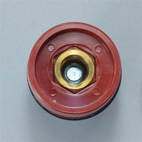 Riverweld Tig Welding Cable Panel Connectors Socket Set Dkz10 25 Red