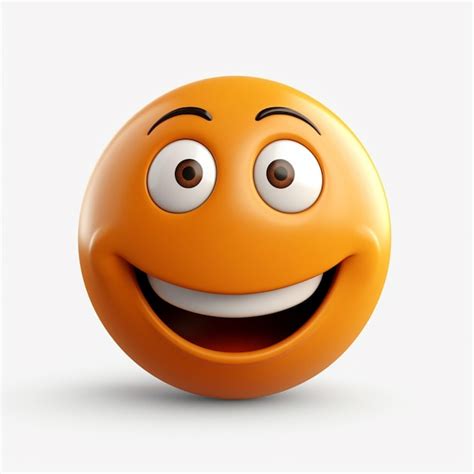 Premium AI Image Beaming Face With Smiling Eyes Emoji On White