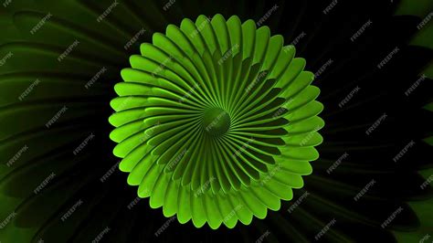 Premium Photo Floral Centralized Pattern Motion Simple Pattern Of