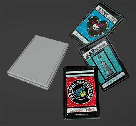 Free Stl File Monster High Classroom Book Replacement 👹 ・3d Printable