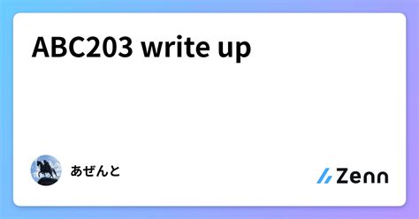 Abc203 Write Up