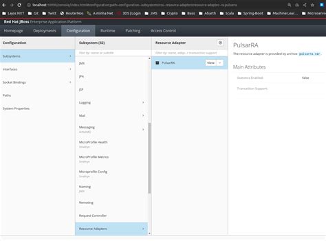 Jms How To Deploy Pulsarra Rar In Jboss Stack Overflow