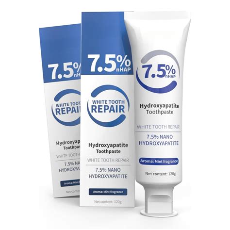 Hydroxyapatite Toothpaste For Advanced Enamel Protection Gentle And Effective Formula Fluoride