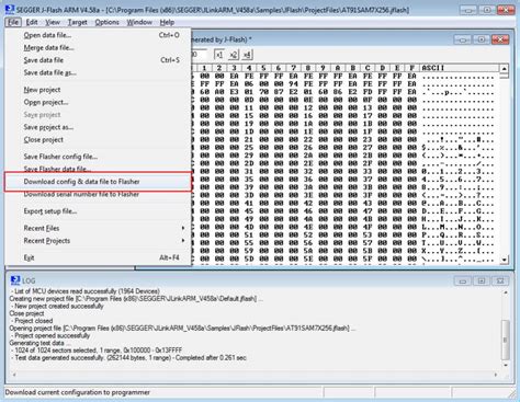 flasher user guide datasheet by segger microcontroller systems digi