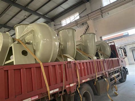 4台ftb4 72 8c 全玻璃钢风机周末发货 公司新闻 江苏福拓环保设备有限公司