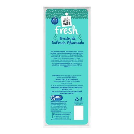 Salmon Ahumado Valley Foods Fresh 113 G Soriana