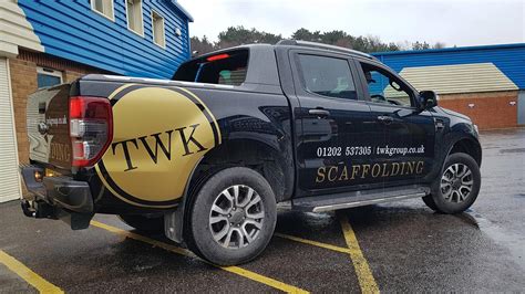 Twk Group Scaffolding Vehicle Wraps By Insignia Signs Poole Bournemouth