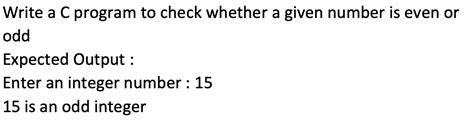 Solved Write A C Program To Check Whether A Given Number Is