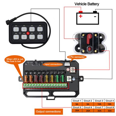 ⚡new 8 Bit Switch Panel Kit Circuit Control Universal Relay System ⚡new 8 Bit Switch Panel Kit Circuit Control Universal Relay System