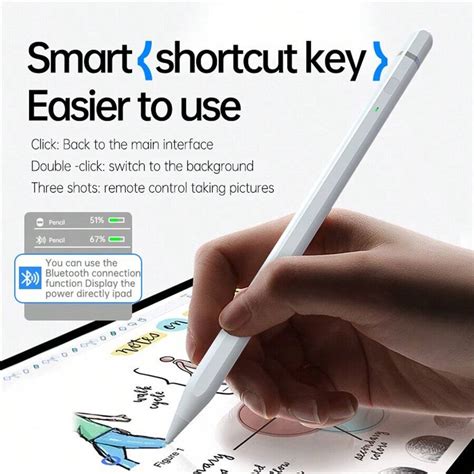 Uogic Penna Stilo Capacitiva Uogic Active Bluetooth Di Seconda Generazione Compatibile Con Apple