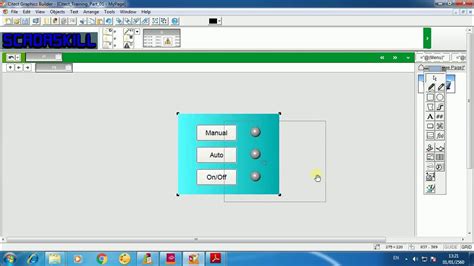 Learn Vijeo Citect Scada Form Scratch Lecture 006 Graphic Editor Youtube
