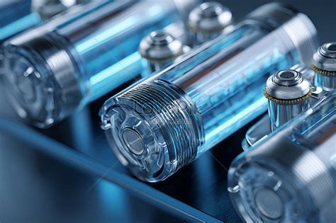 수소 연료 전지 스택 및 기술 감각 배경