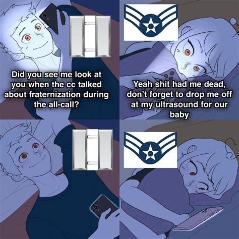 BuT SHe WaS In A DIffErEnT CHaiN OF CoMmAnD R AirForce