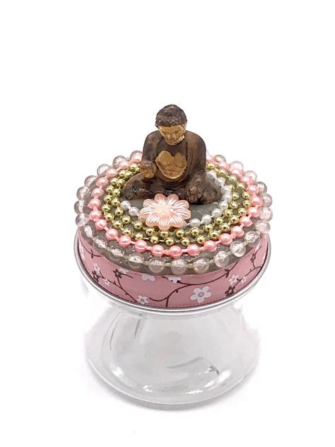 Assemblage Art Jars — Buddhas Etsyde