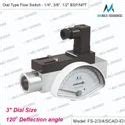 Flow Rate Indicator Dial Type Flow Switch BSP NPT Manufacturer From Thane
