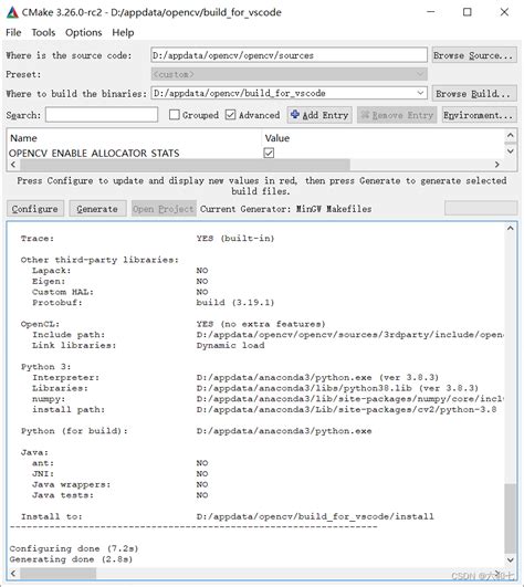 windows 编译 opencv windows编译opencv csdn博客