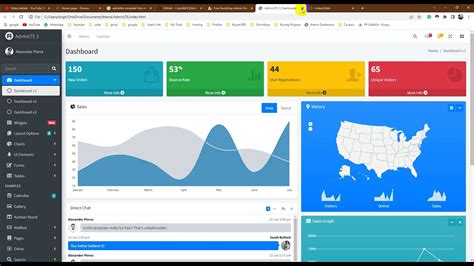how to implement bootstrap template theme in your web app like
