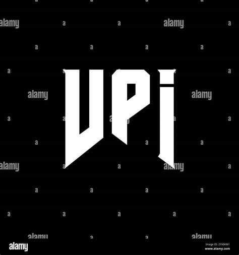 Vpi Letter Logo Design For Technology Company Vpi Logo Design Black