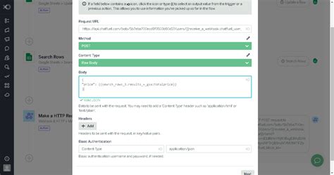 Unable To Process Json When Making Request To A Chatfuel Bot