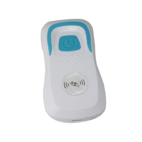 China Portable 125kHz NFC Bluetooth Card Reader 2D 1d Barcode Scanner Smart Card Reader HR58 On