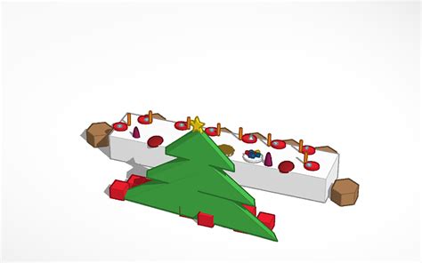 3d Design Choinka Tinkercad