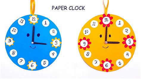 Diy Paper Clock Printable