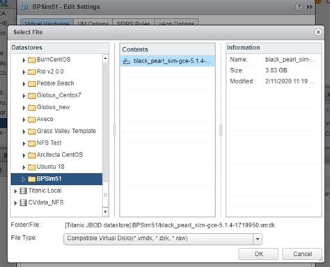 deploying the vmdk vitrual machine disk spectra logic developer program