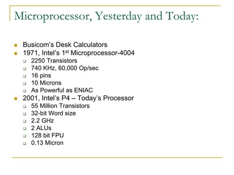 Lecture5 Microprocessor Microprocessorppt