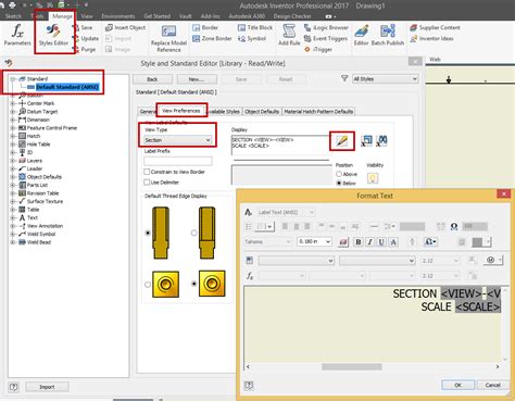 Solved Saving Sheet Section View Properties Autodesk Community