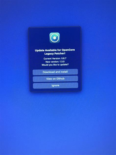 How Do I Get Rid Of Oclp Prompt Ropencorelegacypatcher