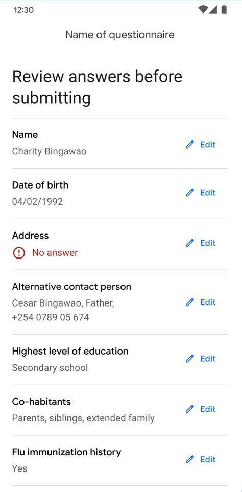 Review Page Add Navigation So That Users Can More Easily Edit · Issue