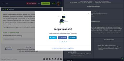 Cybersecurity Tryhackme Redteamengagements Penetrationtesting