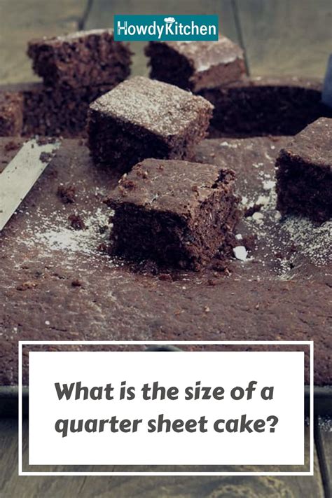 How Big Is A Quarter Sheet Cake Artofit
