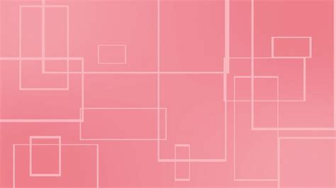 Red Color Square Shaped Outline Wiggling Movement Modern Geometrical Loop Able Background