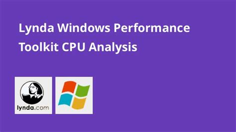 Windows Performance Toolkit Cpu Analysis