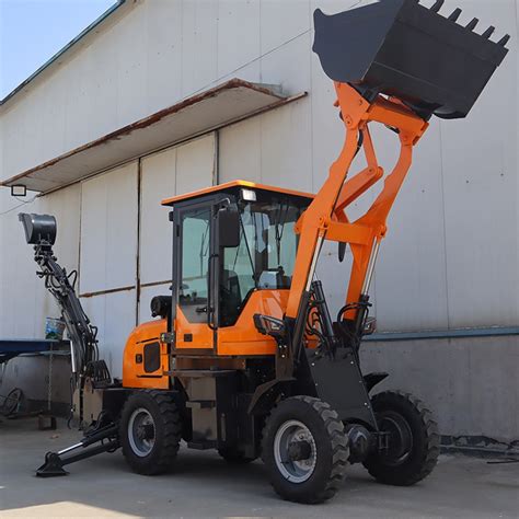 Luxury Cab Multi Function Loading Excavator Backhoe Loader Diesel