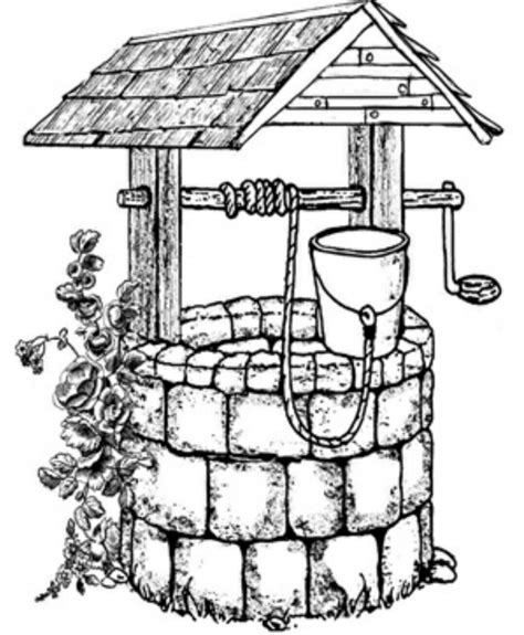 Drawing Of A Wishing Well Drawing Tips Guide