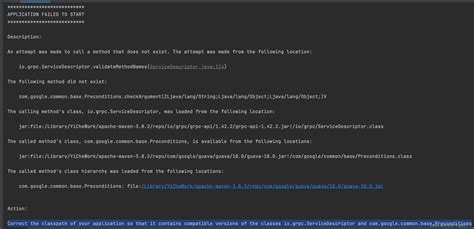 Correct The Classpath Of Your Application So That It Contains