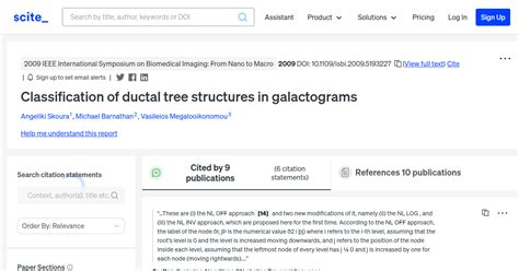 Classification Of Ductal Tree Structures In Galactograms