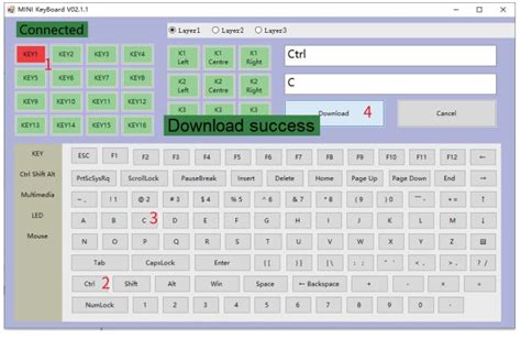 Yoidesu One Handed Macro Mechanical Keyboard User Manual